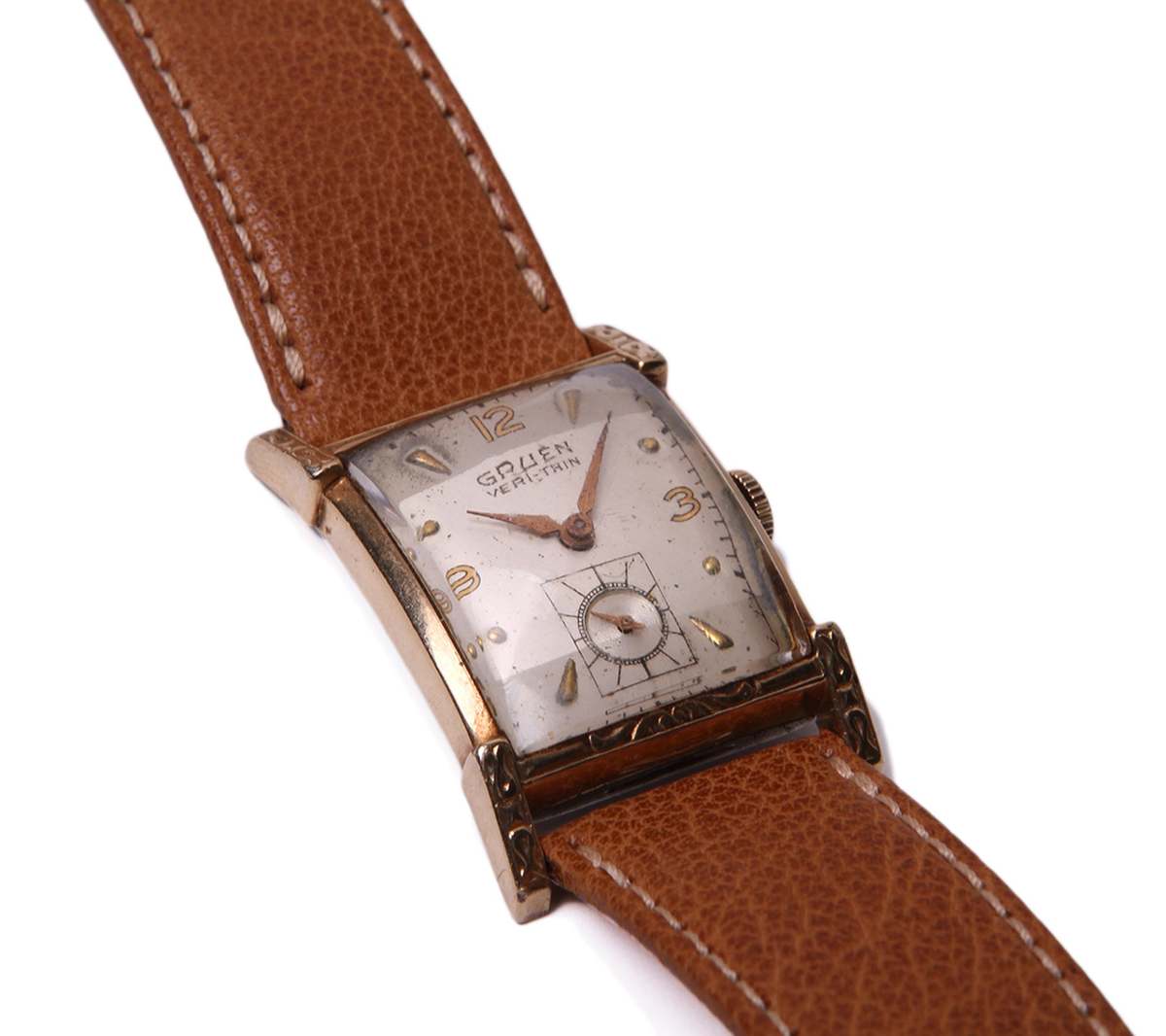 Vintage 1940s Gruen Veri Thin Watch - Brown | Garmentory