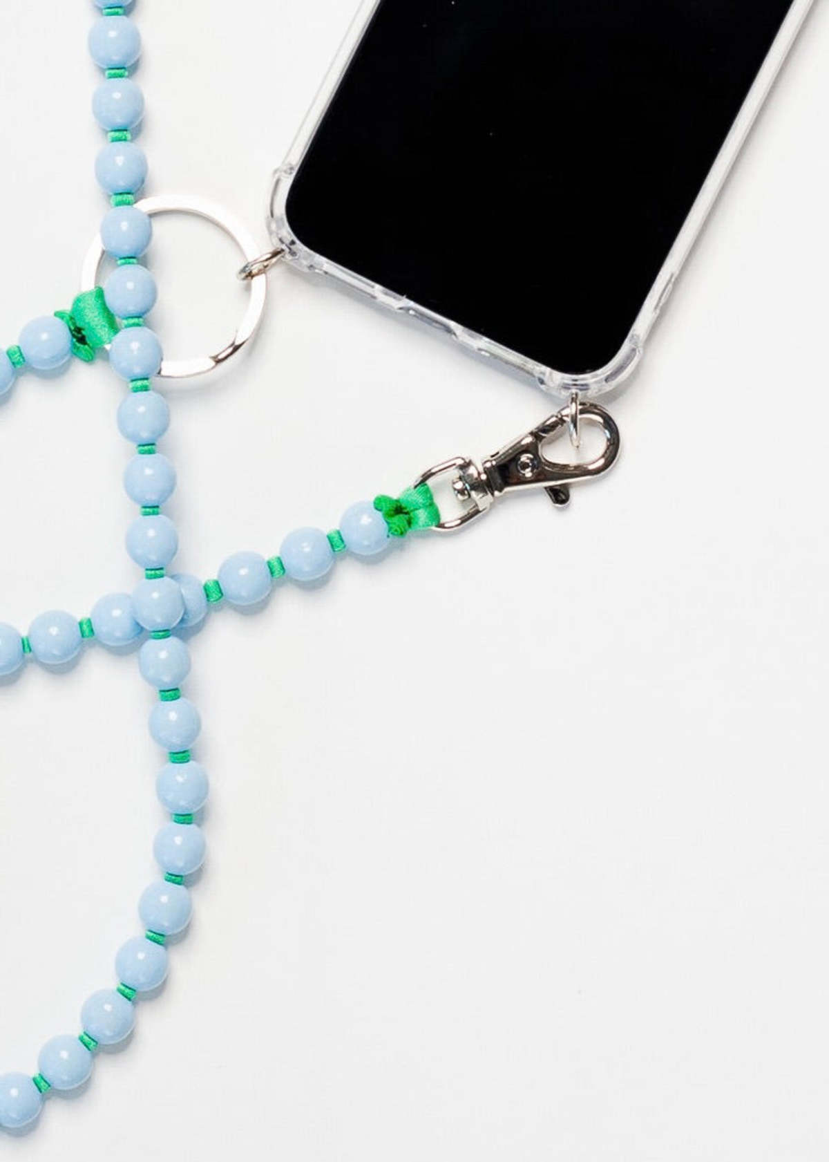 iPhone Necklace - Pastel Blue & Green | Garmentory