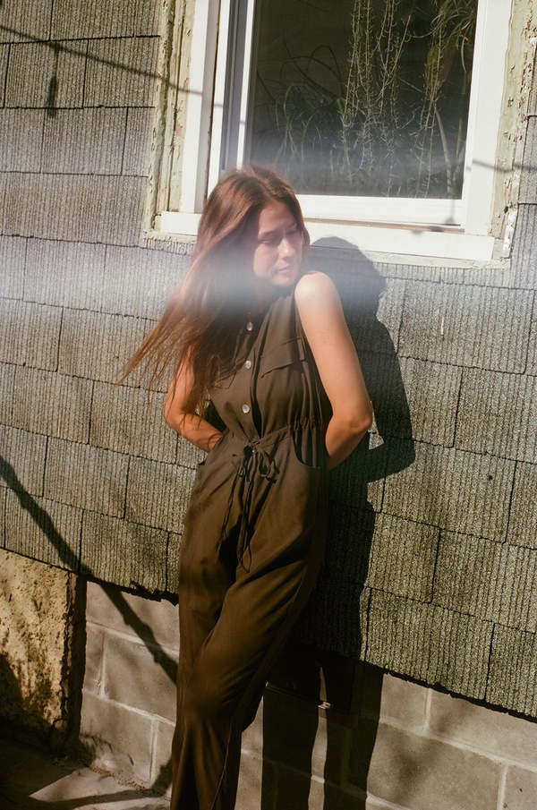 Colorant Tatum Jumpsuit - Graphite | Garmentory