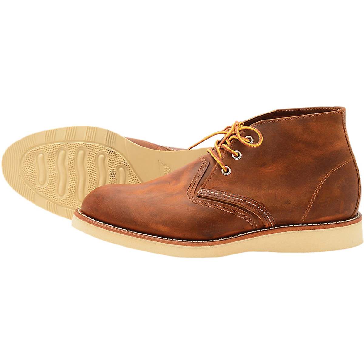 Red Wing Heritage Mens Work Chukka Boots - Copper | Garmentory