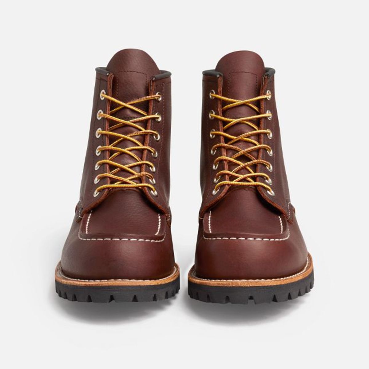 Red Wing Shoes Roughneck Moc Toe Briar Oil Slick Work Boots - Brown ...