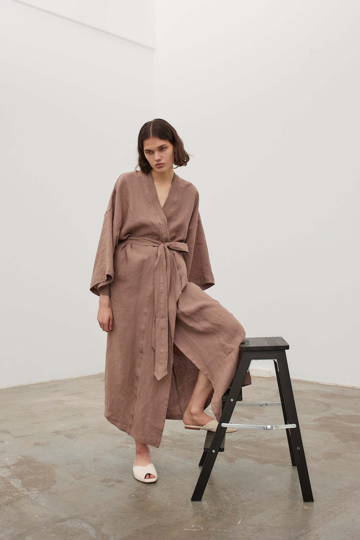 Deiji Studios The Robe - Clove | Garmentory