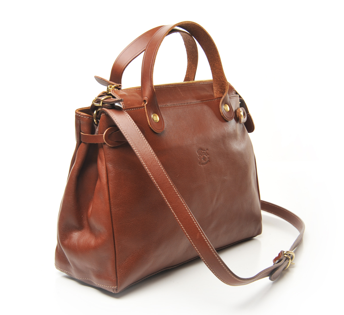 Il Bisonte A2560 Brown Cowhide Bag | Garmentory