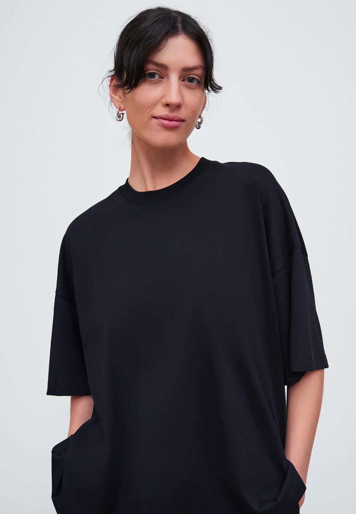 Kowtow Oversized Boxy T-Shirt - Black | Garmentory