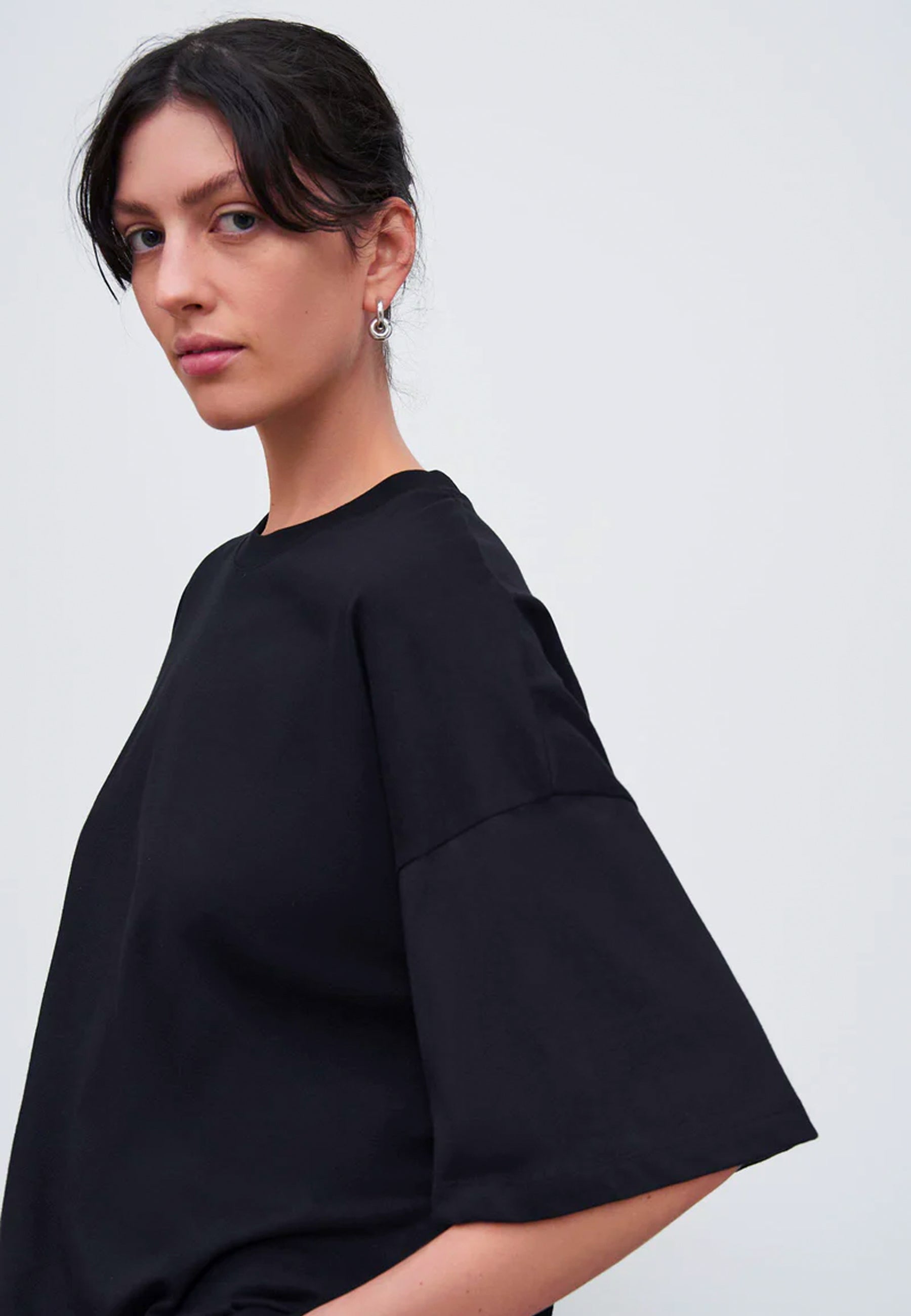 Kowtow Oversized Boxy T-Shirt - Black | Garmentory