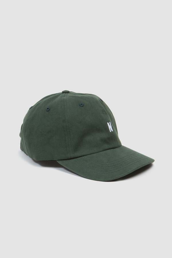Norse Projects Twill Sports Cap - Sunwashed Green | Garmentory