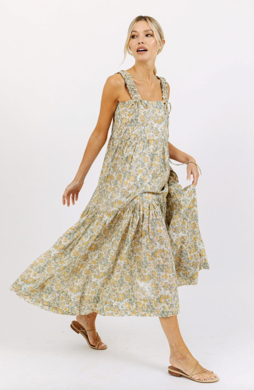 Mirth Rio Dress - Marigold | Garmentory