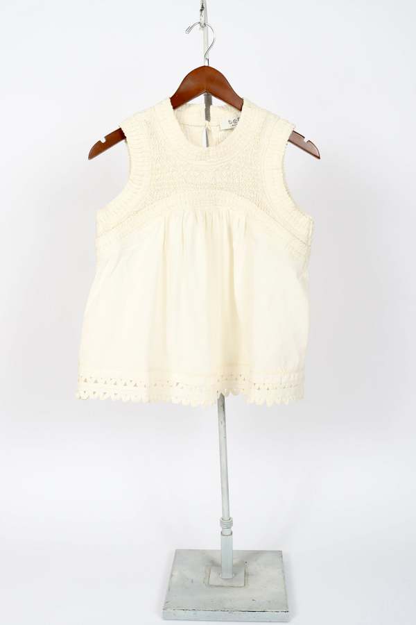 Sea NY Willa Hand-Smocked Tank | Garmentory