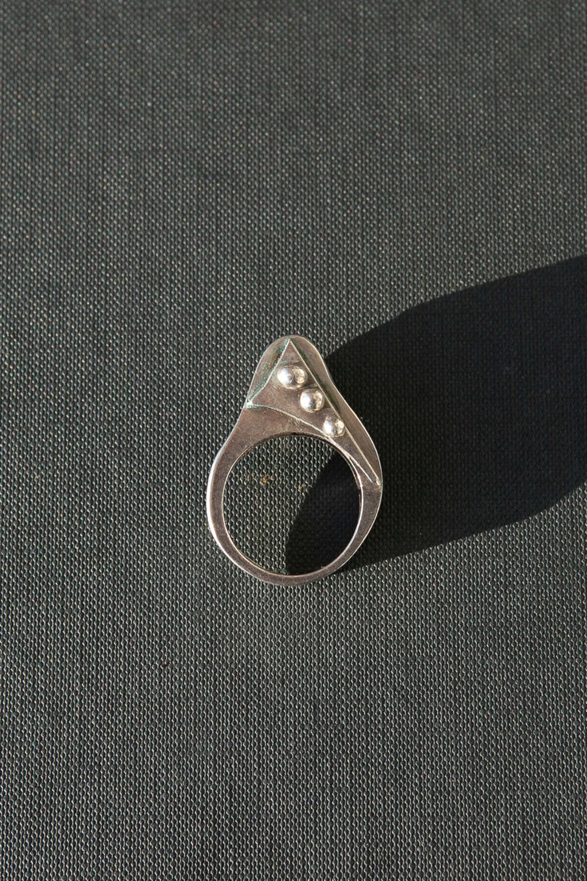 Handmade Double Sided Ring - Silver | Garmentory