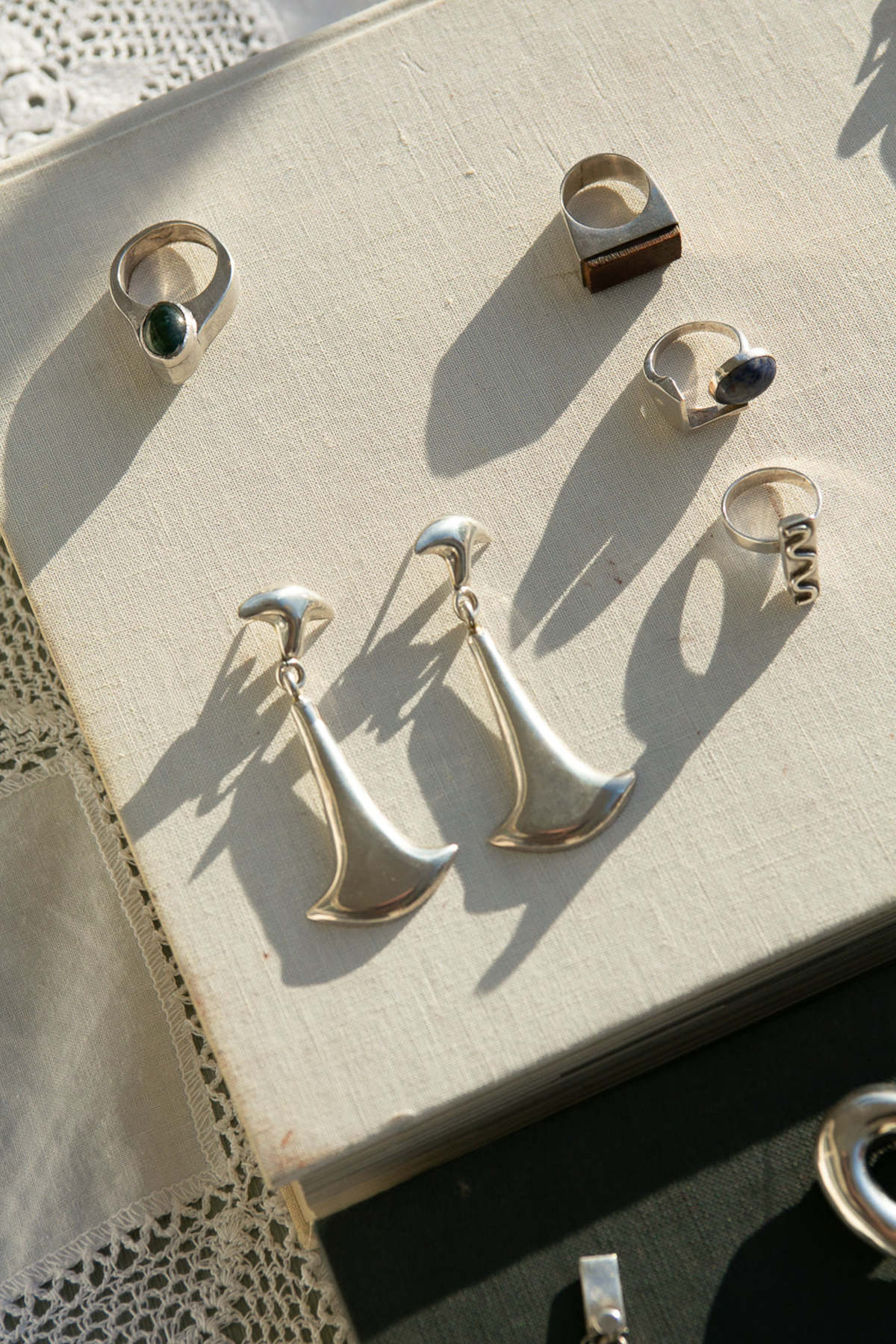 Handmade Double Sided Ring - Silver | Garmentory