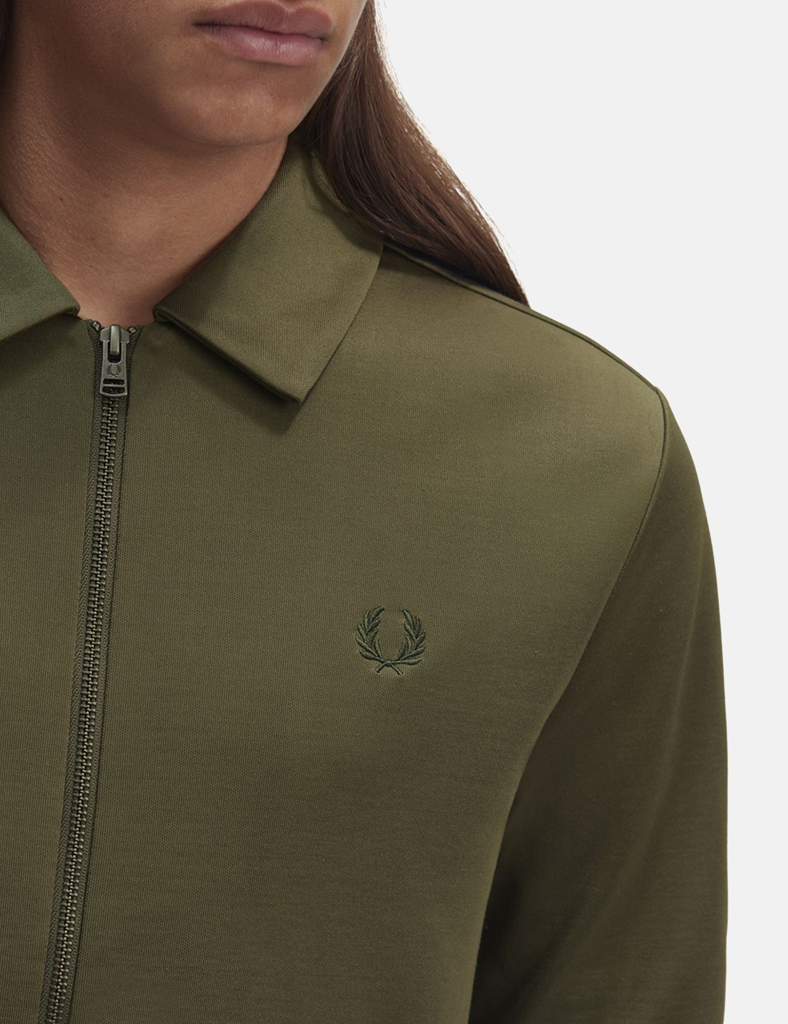 Fred Perry Track Jacket - Uniform Green | Garmentory