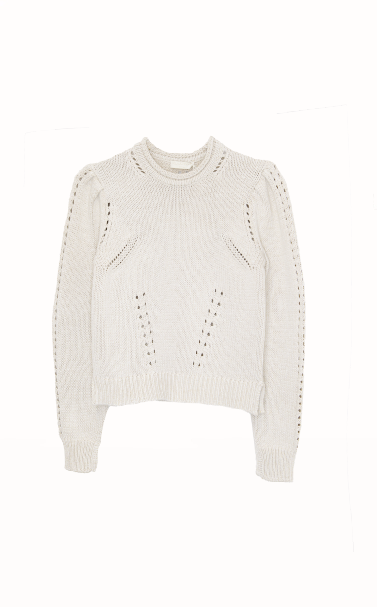 Ulla Johnson Florence Pullover - Alabaster | Garmentory