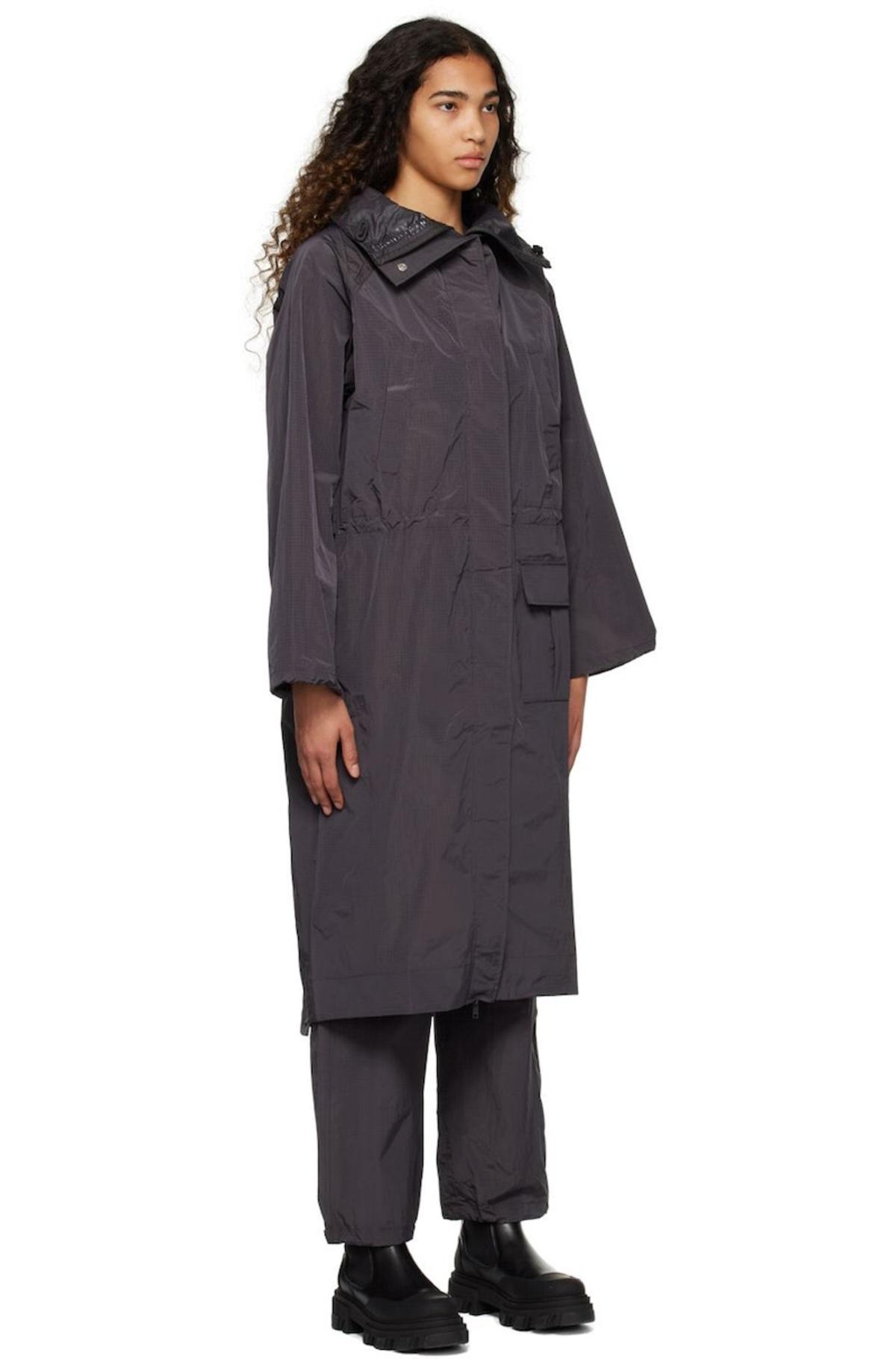 Ganni Parka Coat - Phantom | Garmentory