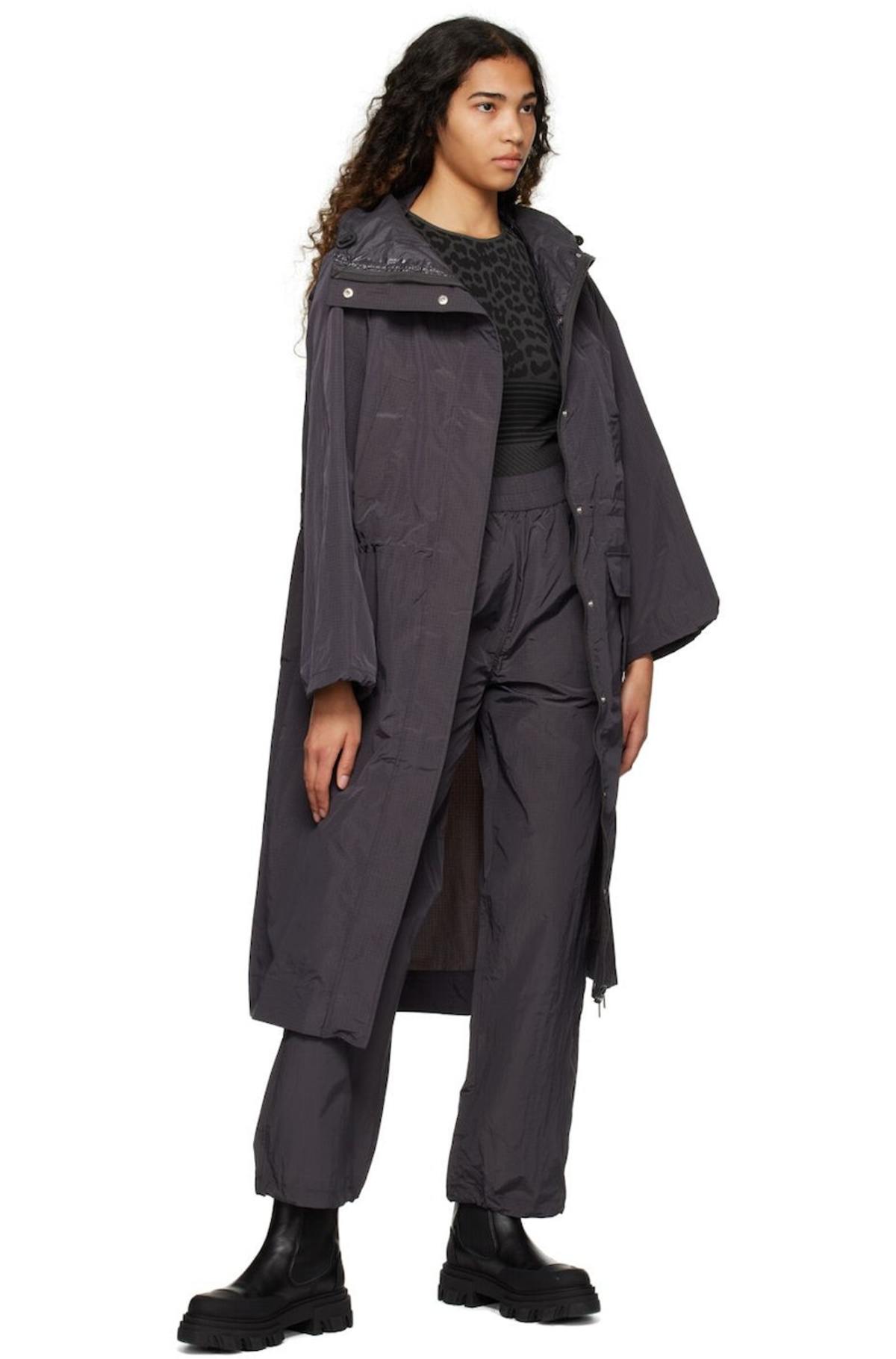 Ganni Parka Coat - Phantom | Garmentory