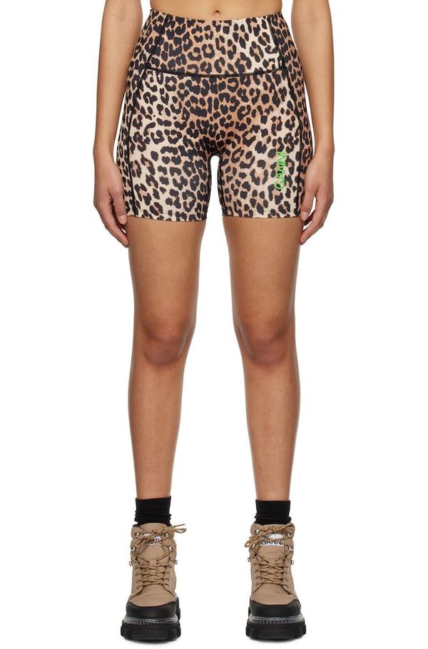 Ganni Ultra High Waist Shorts - Leopard | Garmentory
