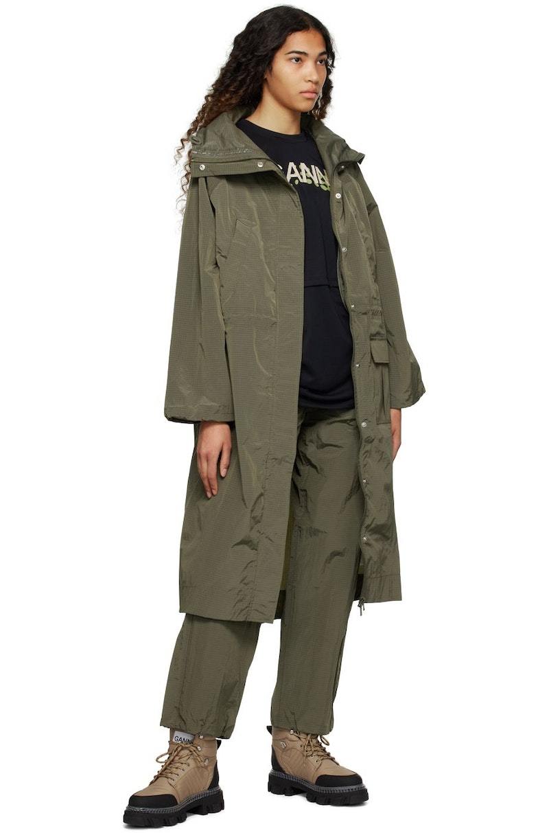 Ganni Parka Coat - Kalamata | Garmentory