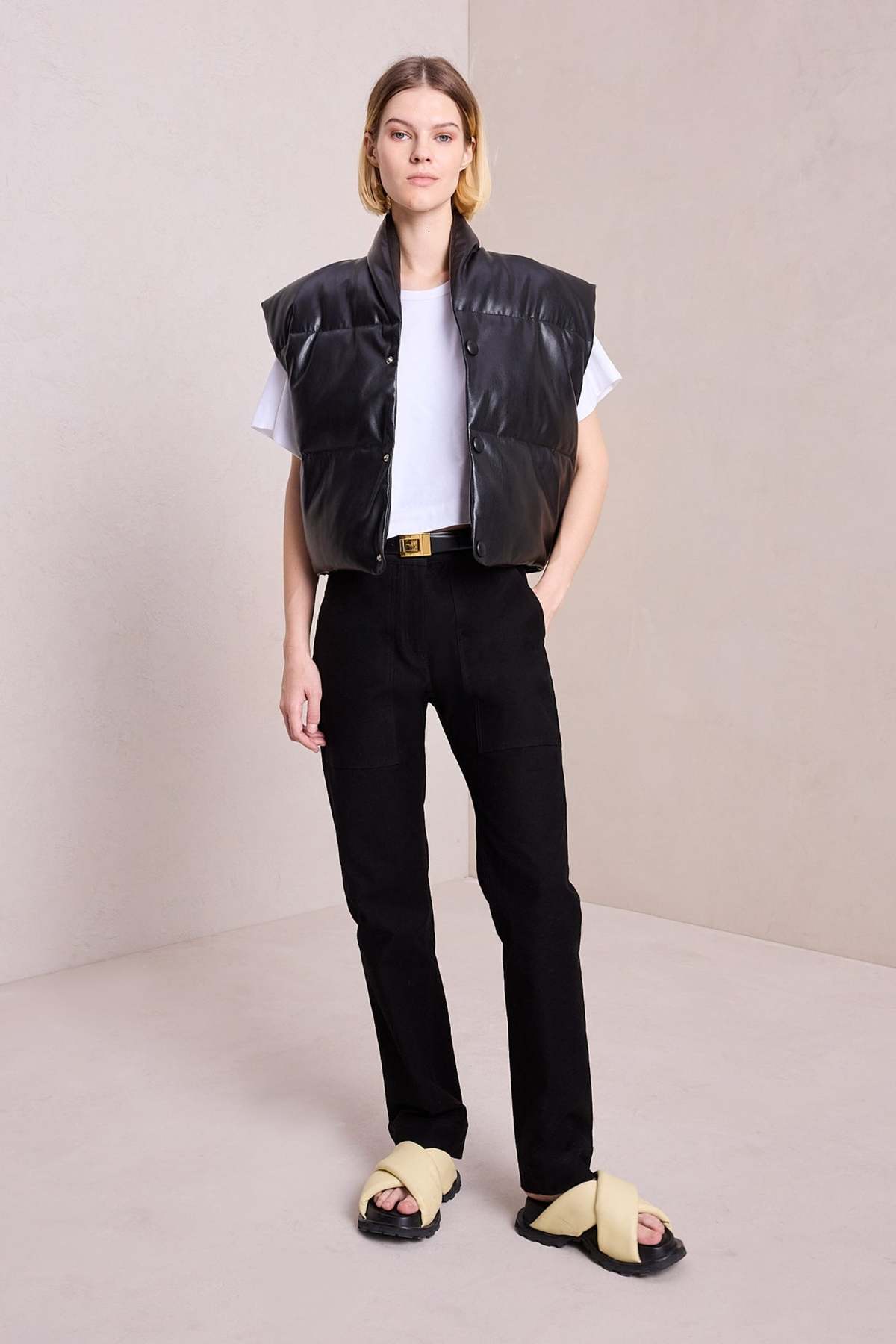 A.L.C. Willow Vest - Black | Garmentory