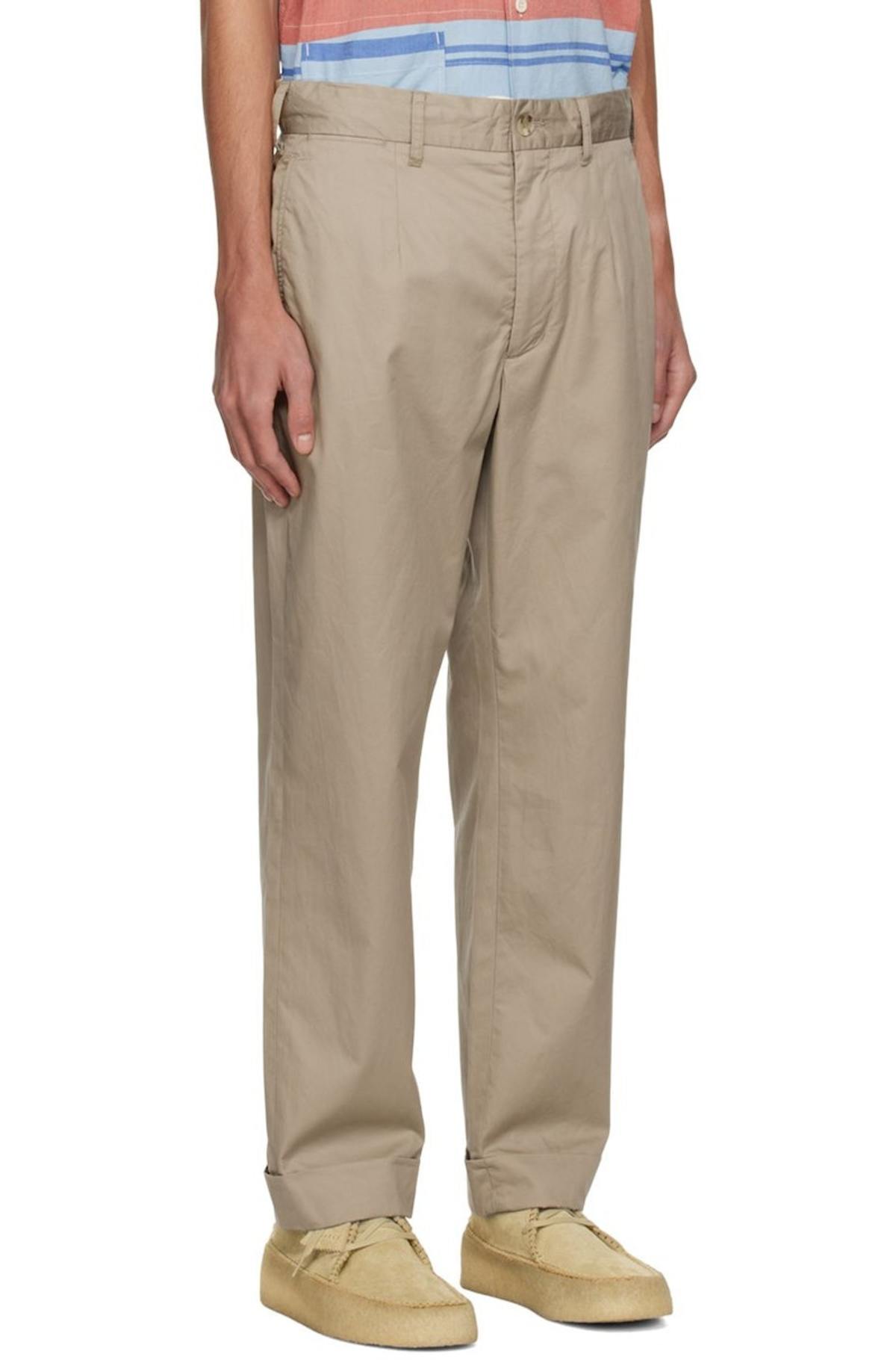 Engineered Garments Andover Trousers - Khaki | Garmentory