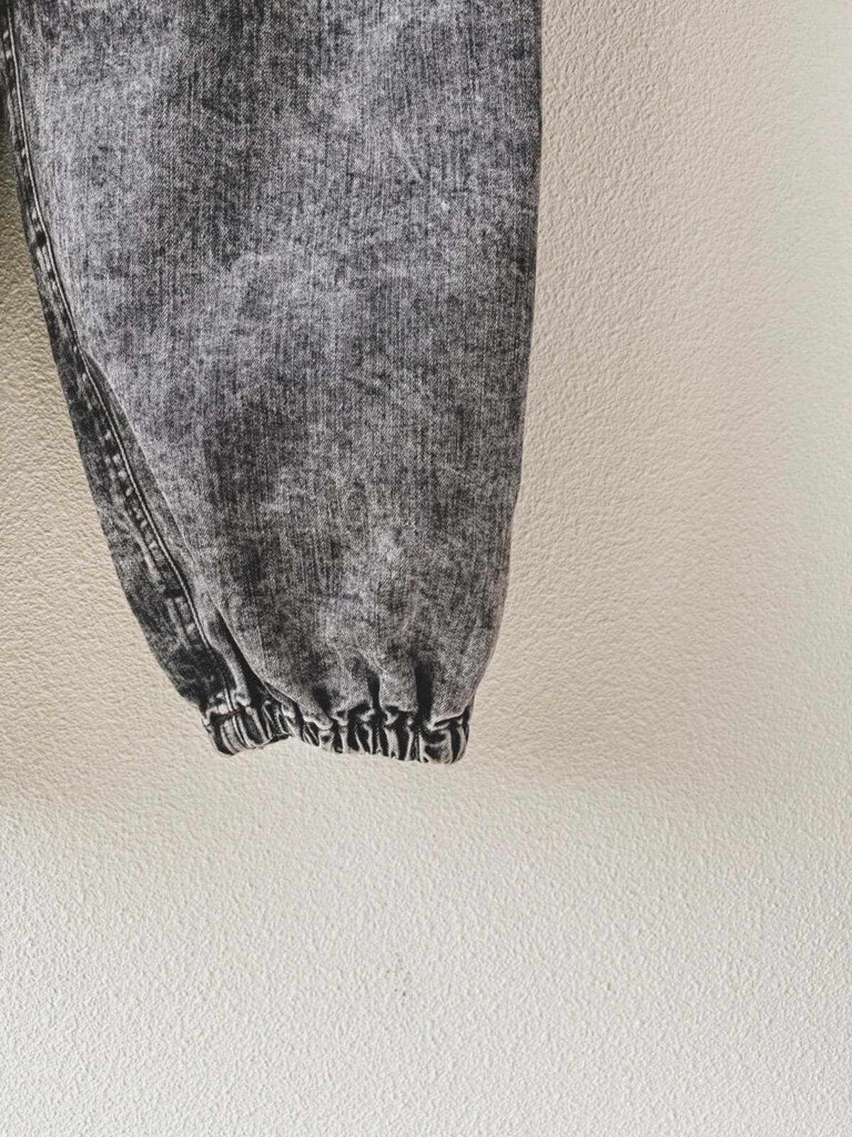 Deep Lake NORMA KAMALI ACID WASHED JUMPSUIT - Black | Garmentory