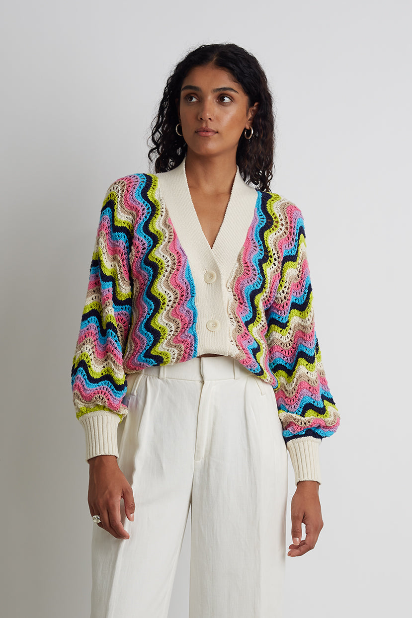 Eleven Six Luna Cardi - Multi Color | Garmentory