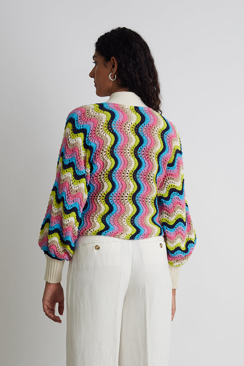 Eleven Six Luna Cardi - Multi Color | Garmentory