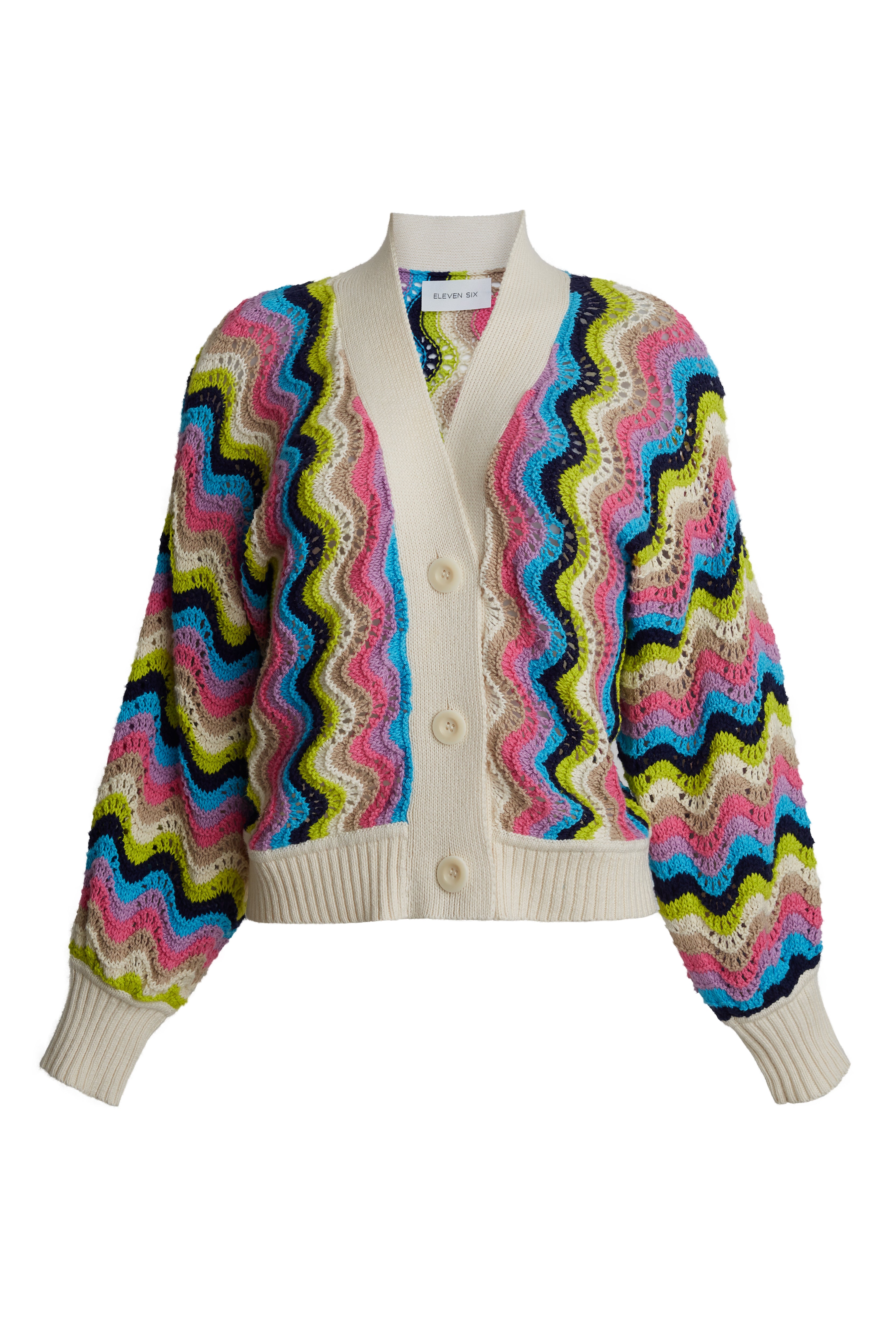 Eleven Six Luna Cardi - Multi Color | Garmentory