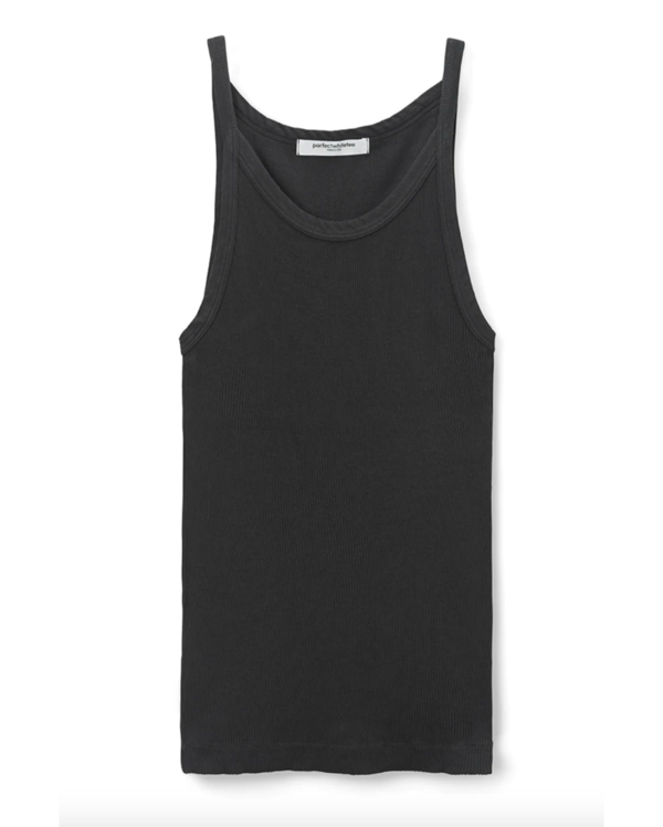 Perfect White Tee Annie Tank - Vintage Black | Garmentory