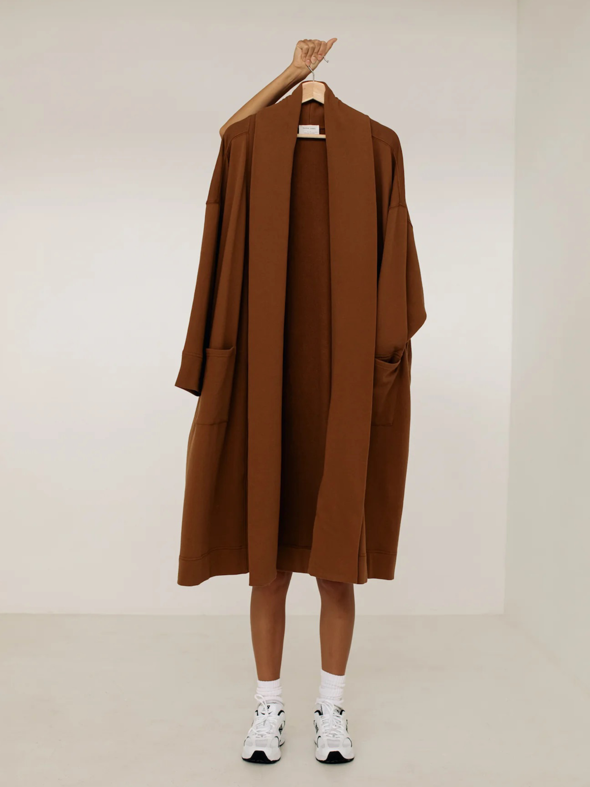 Paper Label Alex Robe Coat - Caramel | Garmentory