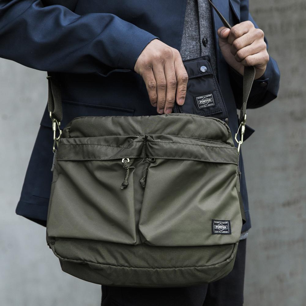 Porter Force Shoulder Bag - Olive | Garmentory