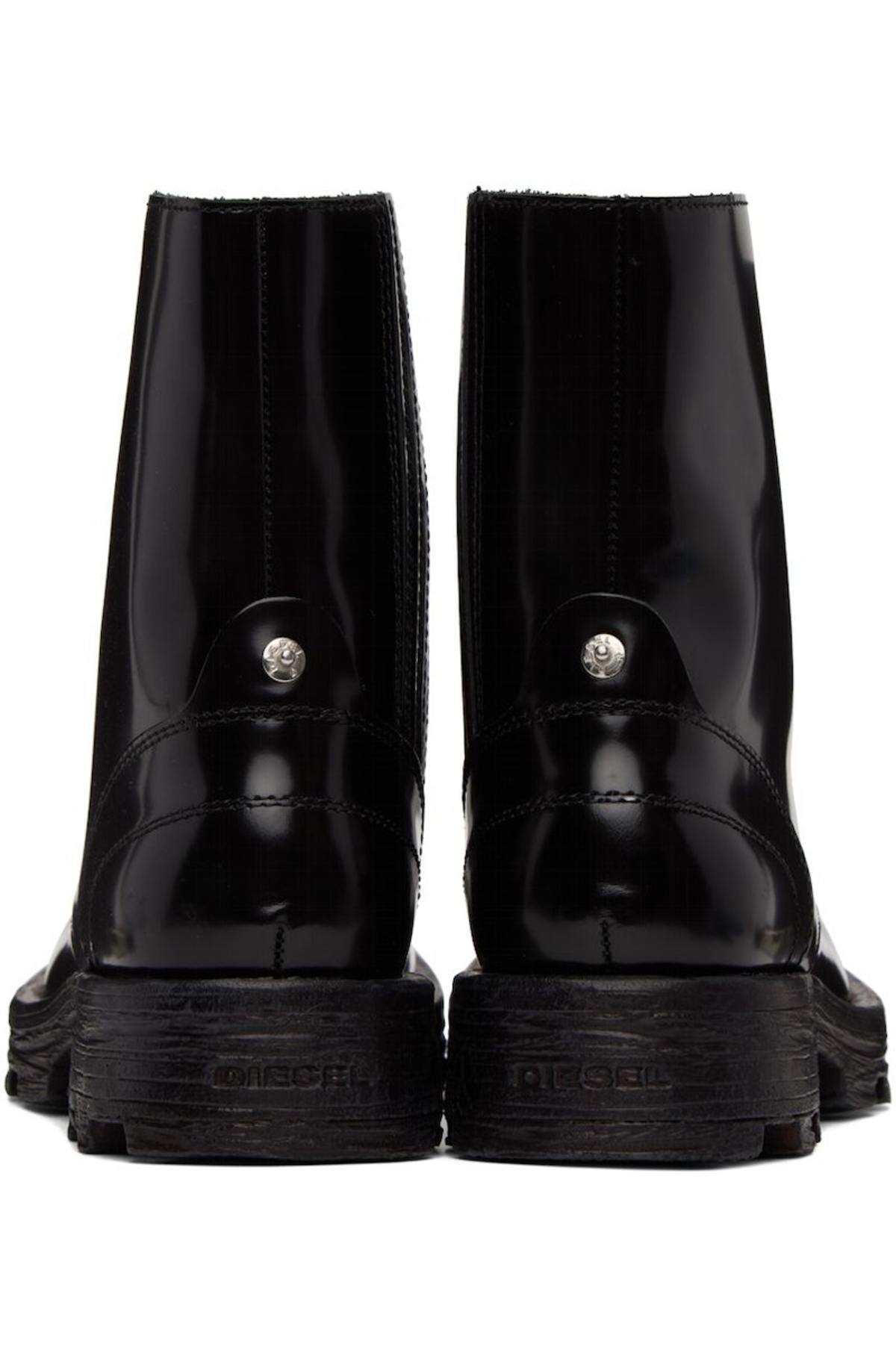 Diesel D Hammer Boots - Black | Garmentory