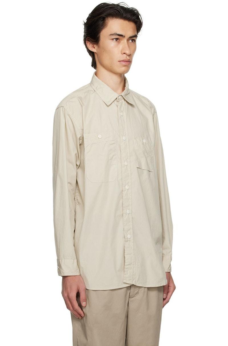 Engineered Garments Work Shirt - Beige | Garmentory