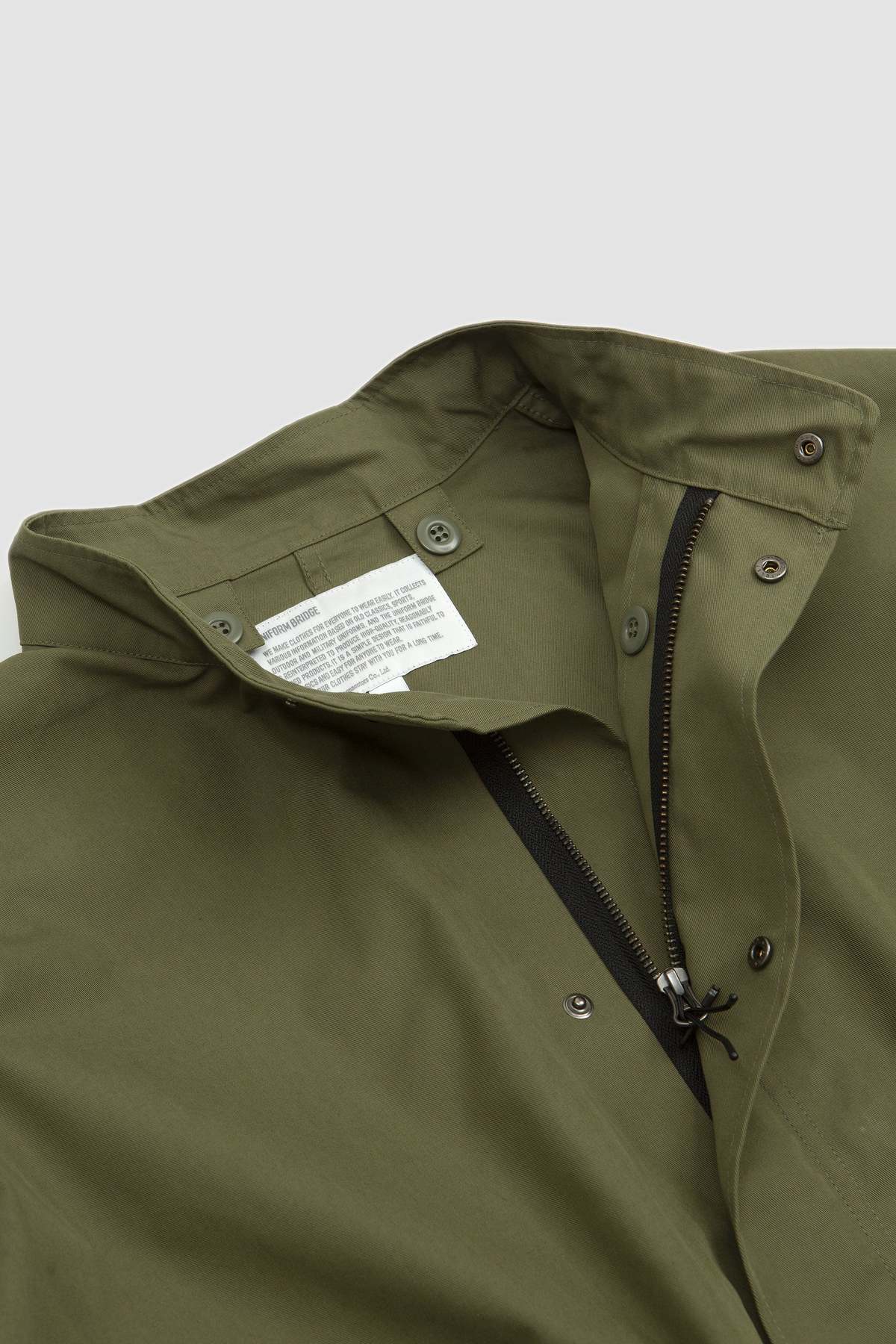 Uniform Bridge Military Short Jacket - Khaki | Garmentory