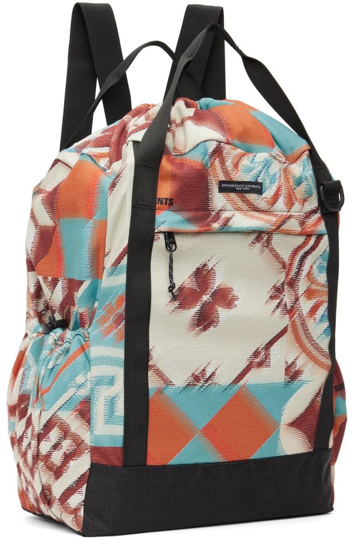 Engineered Garments Multicolor 3-Way Backpack - Blue | Garmentory