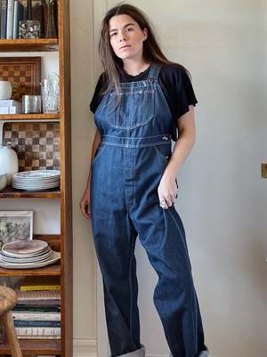 Montgomery Ward Overalls - Dark Wash | Garmentory