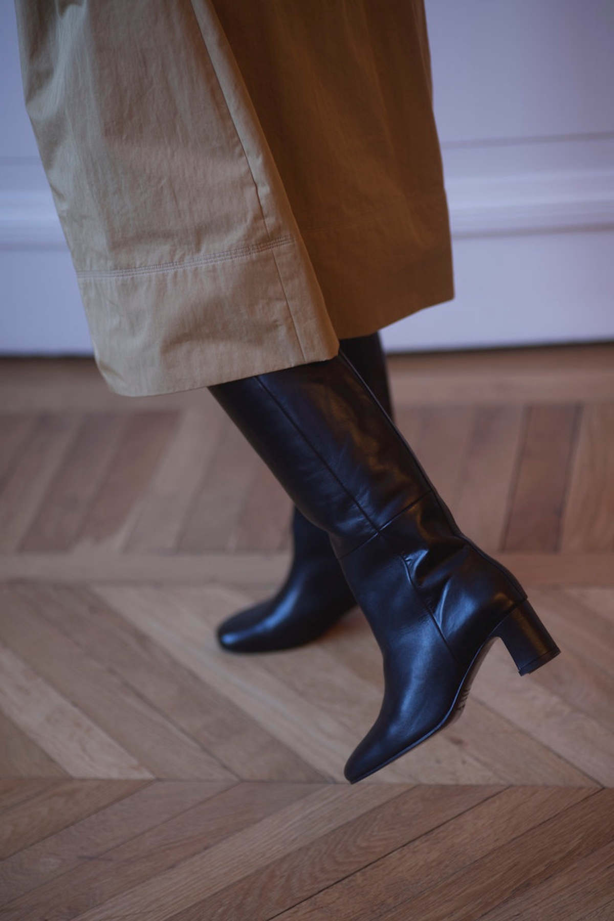 Anne Thomas Venezia long boots - Black | Garmentory