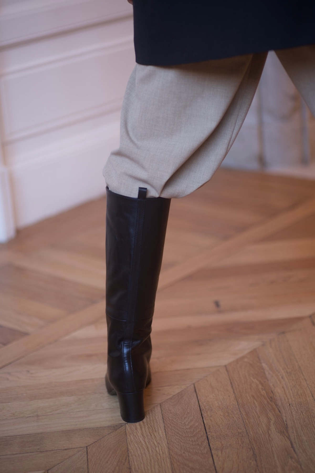 Anne Thomas Venezia long boots - Black | Garmentory
