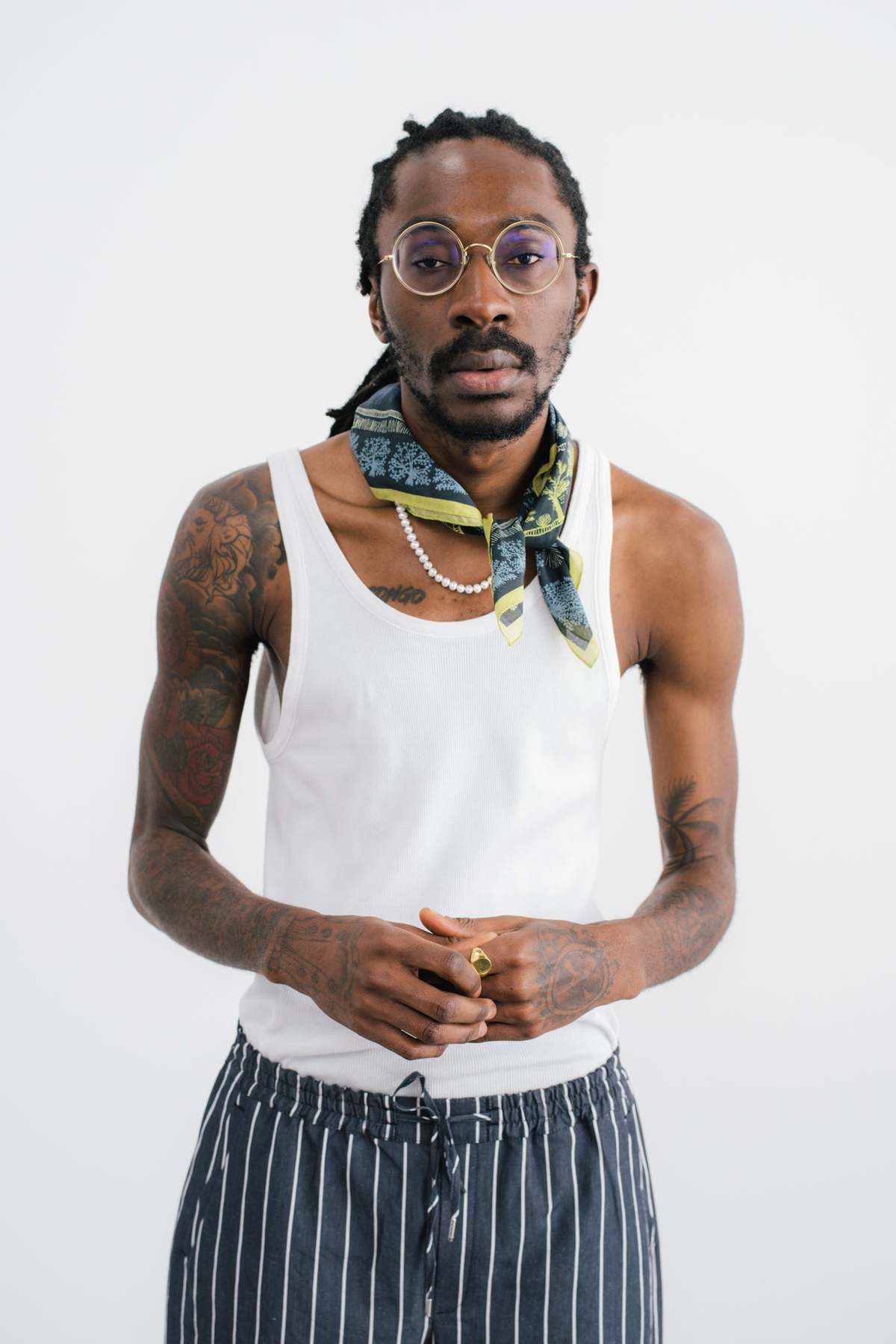 A Kind of Guise Balama Bandana - Night Caravane | Garmentory