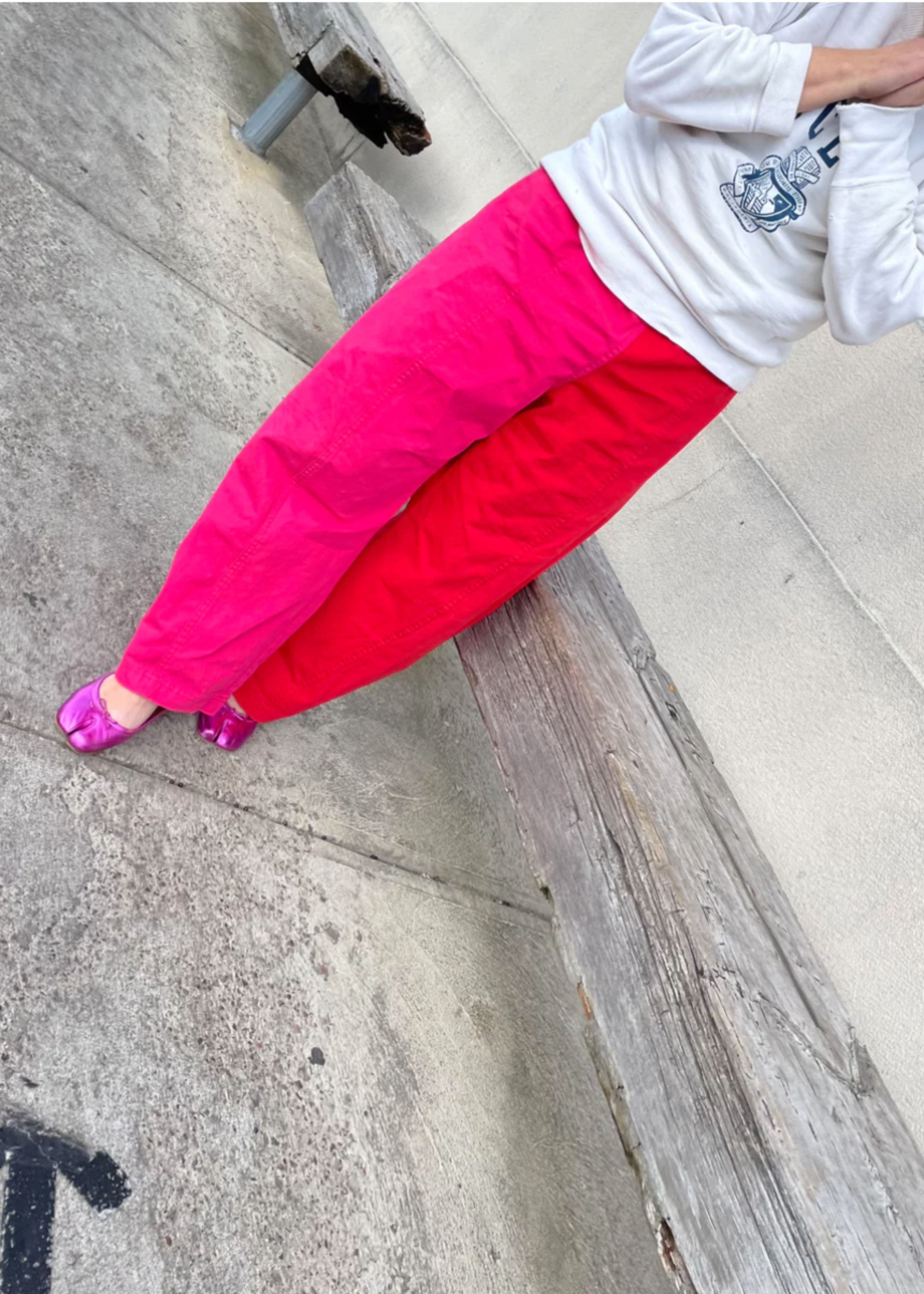 Verity & Daughters Janus pants - pink | Garmentory
