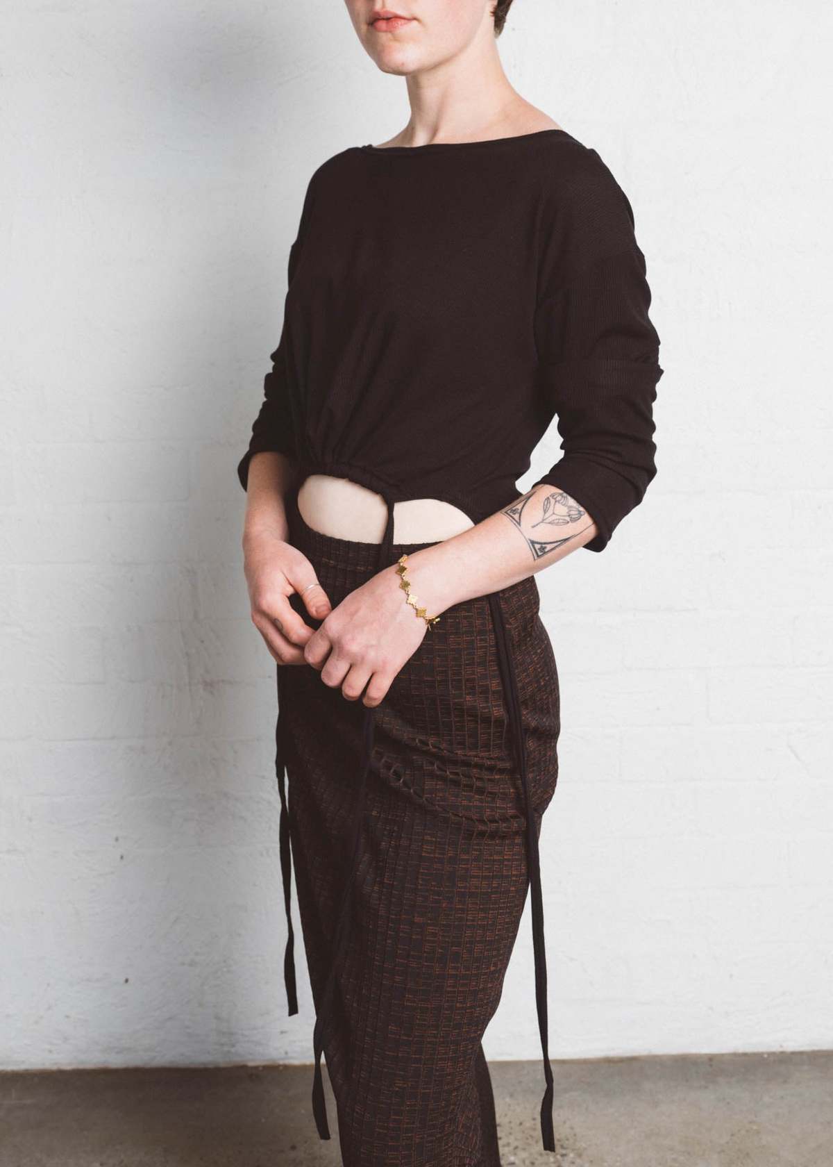FME Apparel Roma Bind Top - Black | Garmentory