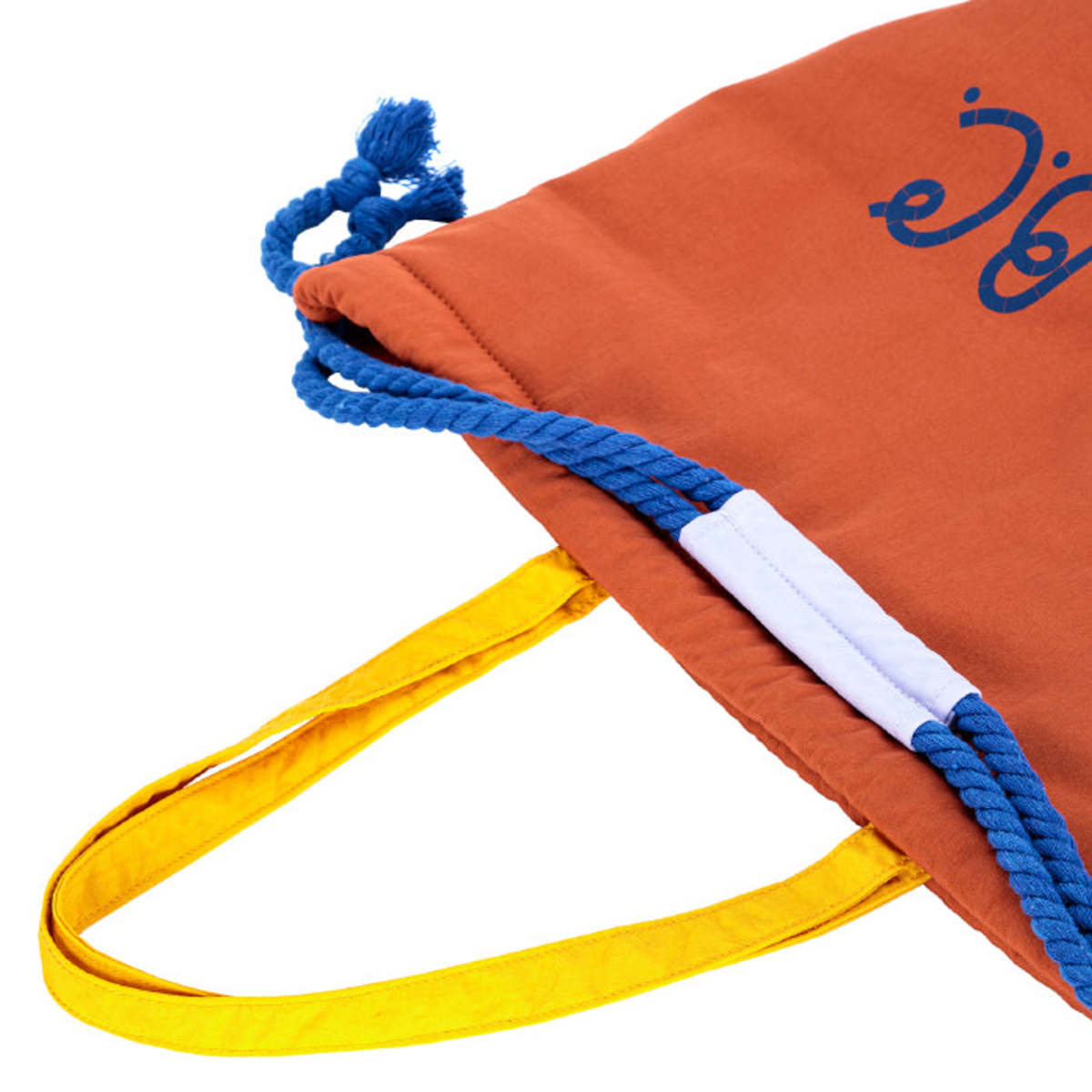 Bobo Choses Women's Padded Tote Bag - Orange Colour Block | Garmentory