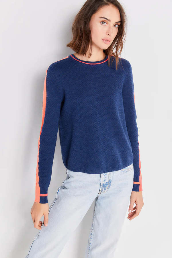 Lisa Todd Color Pop Sweater - Denim | Garmentory