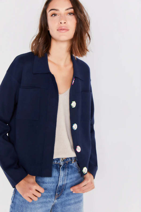 Lisa Todd Jack'd Up Sweater - blue | Garmentory