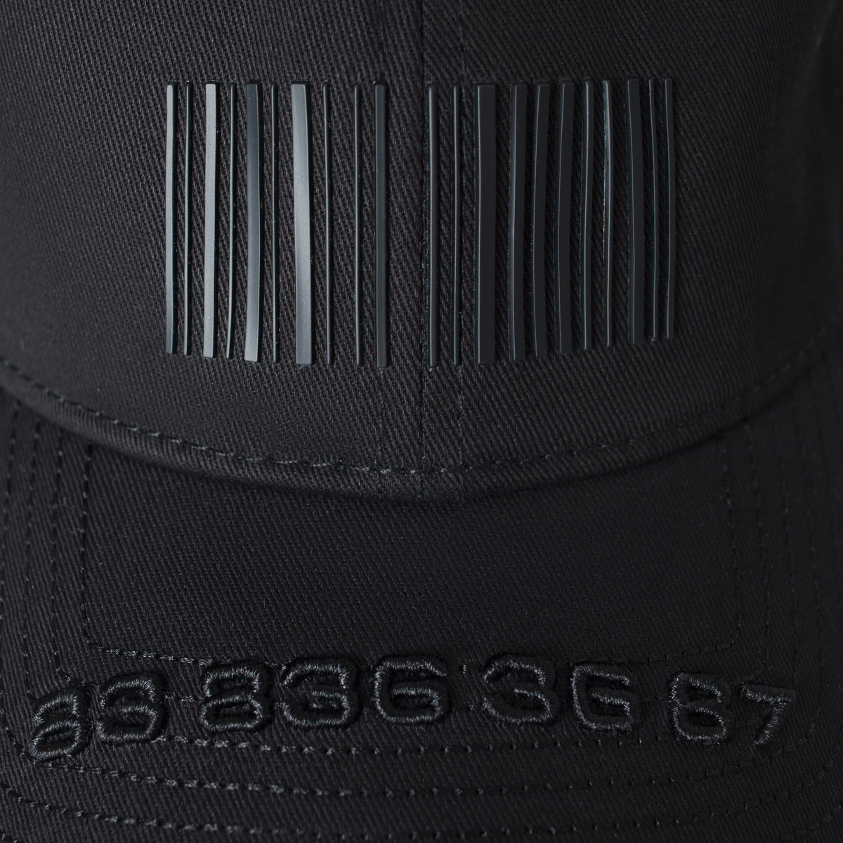 VTMNTS Barcode Cap - Black | Garmentory