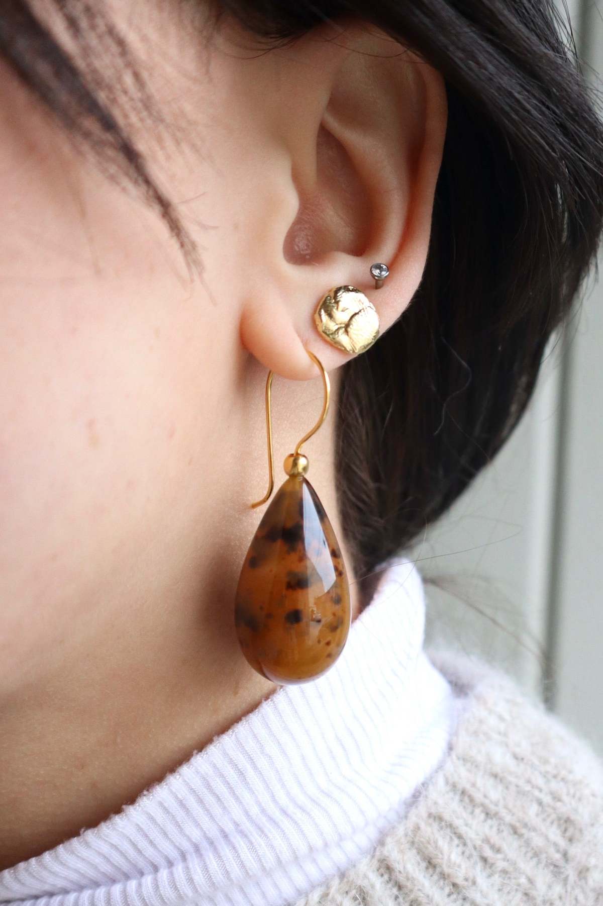 Rachel Comey Macre Earring - Honey | Garmentory