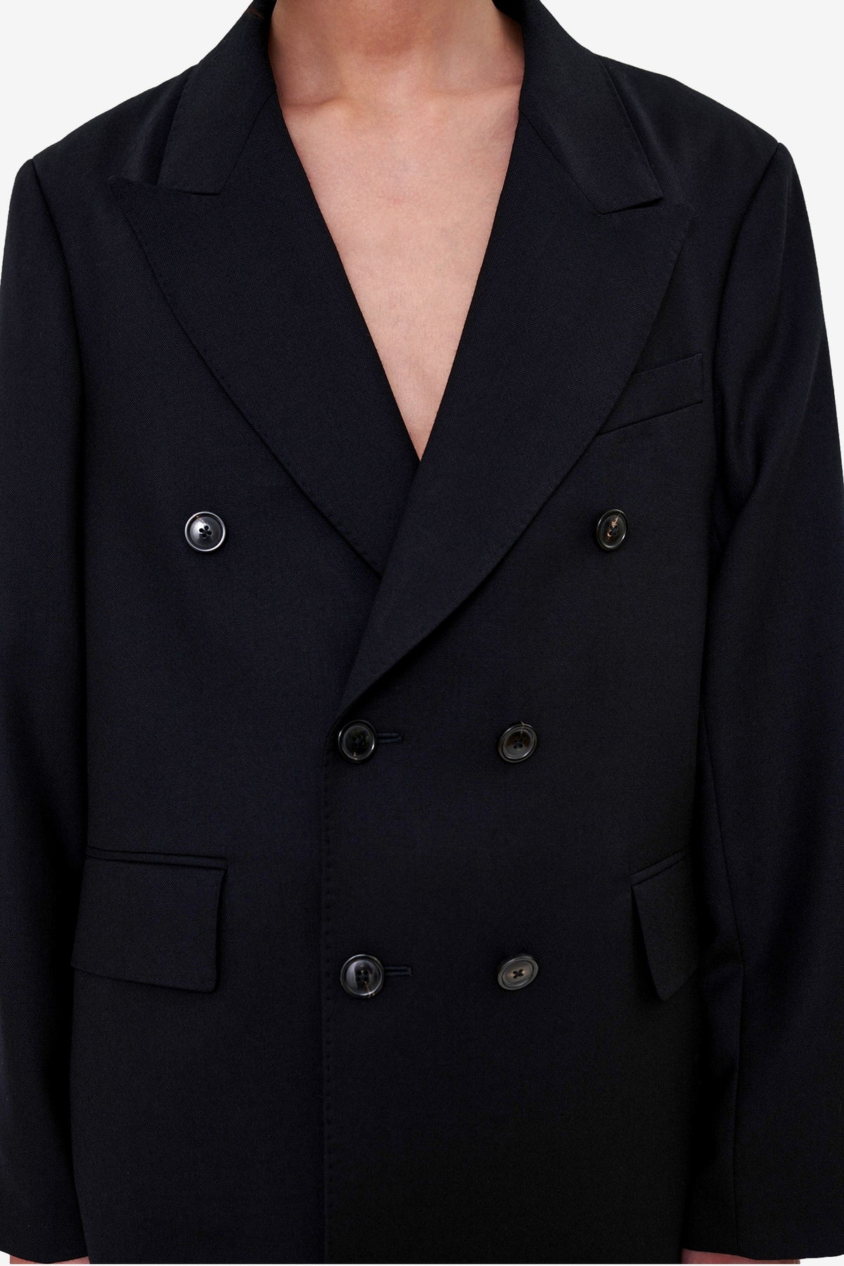 Our Legacy Unconstructed DB Blazer - Black | Garmentory