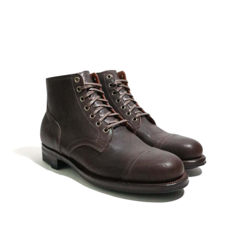 Viberg Service Boot Maryam Marrone Washed Horse | Garmentory