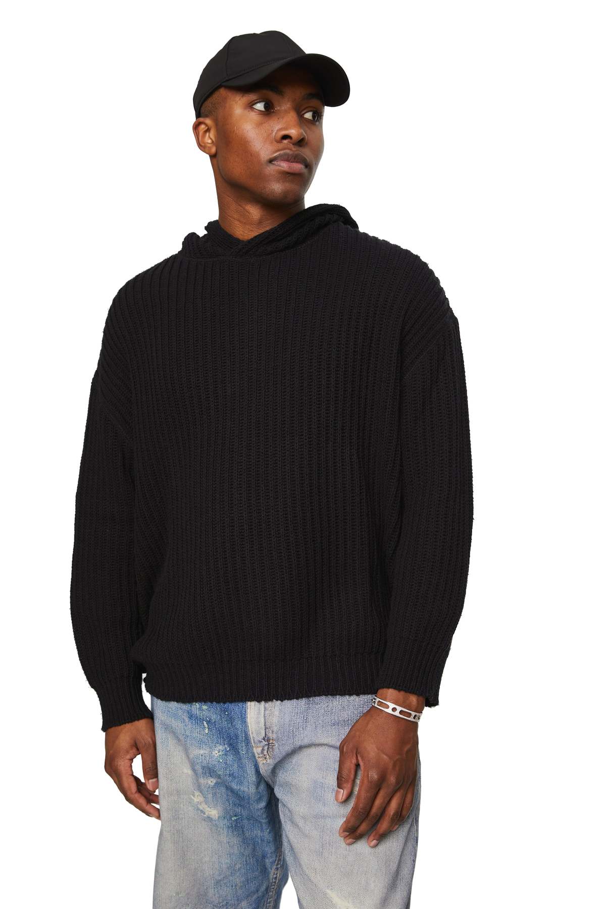 Our Legacy KNITTED SAILOR HOOD - NAVY INK | Garmentory