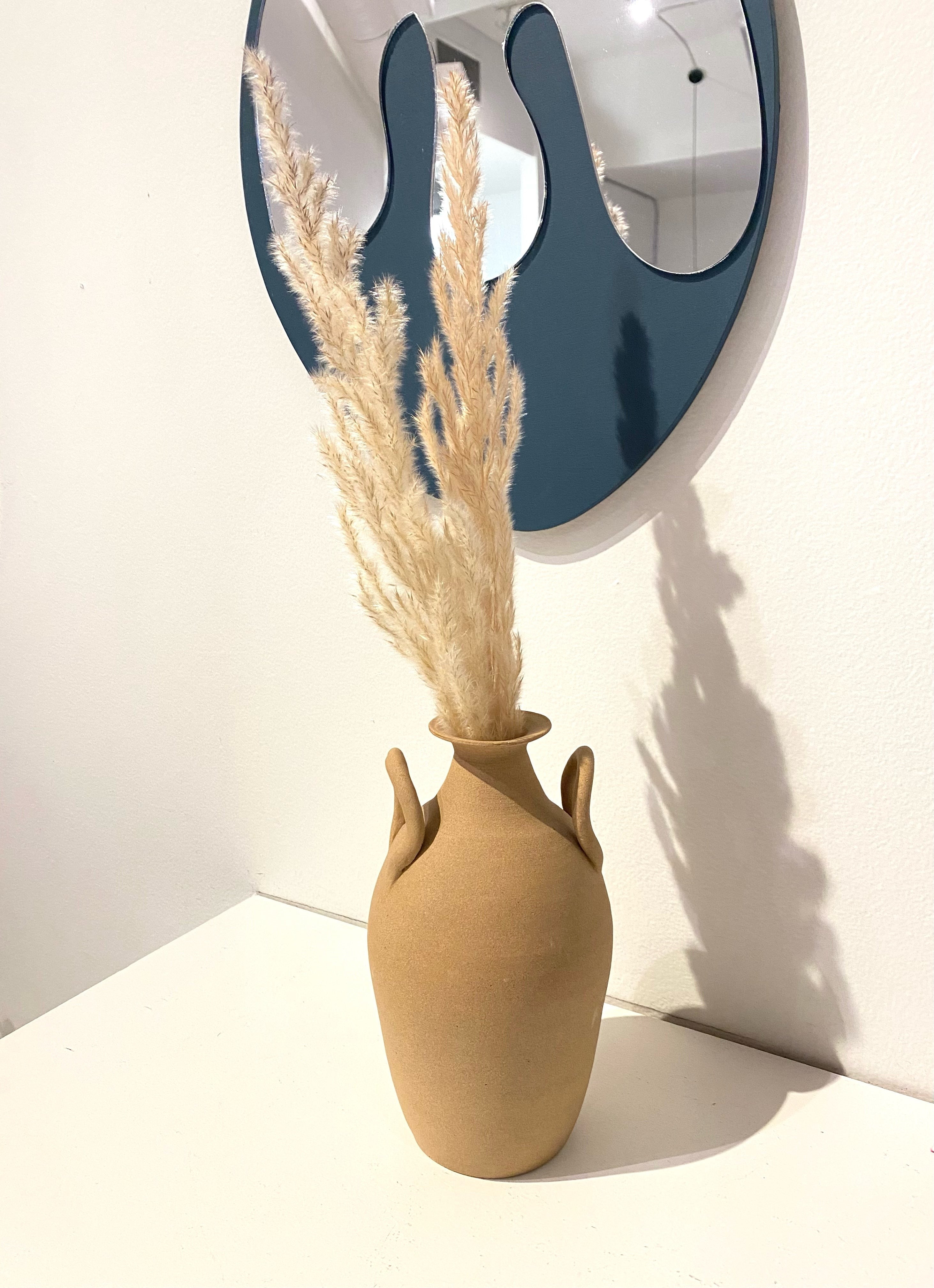 Caitlin Prince Ceramics Double Handled Spout Vase - Sand | Garmentory