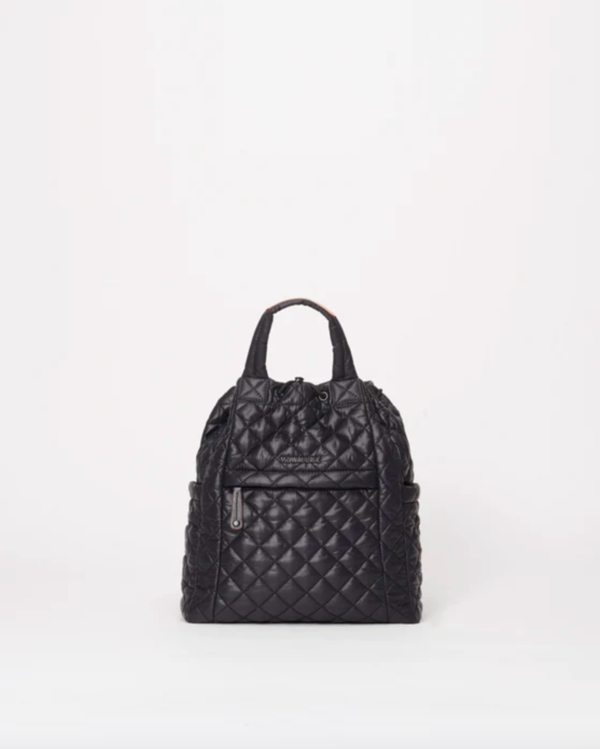 MZ Wallace Small Metro Convertible Backpack - Black | Garmentory