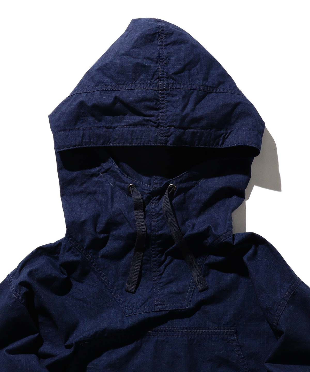 Beams Plus MIL Smock Indigo Rip Stop - Indigo | Garmentory